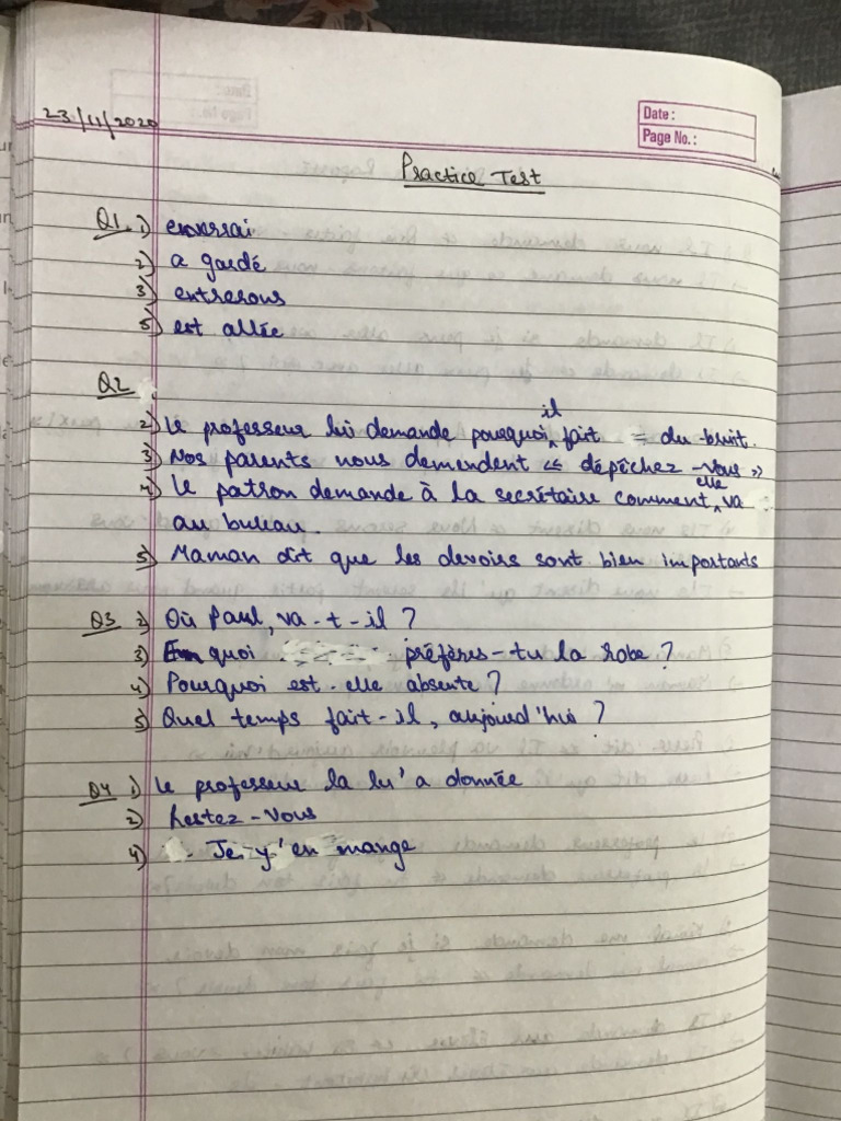 Practice Test-1 | PDF