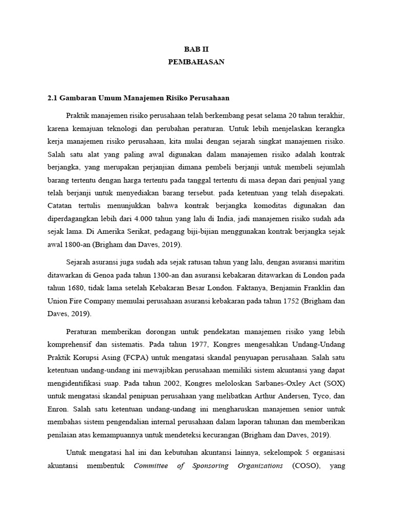 1-4 Enterprise Risk Management | PDF