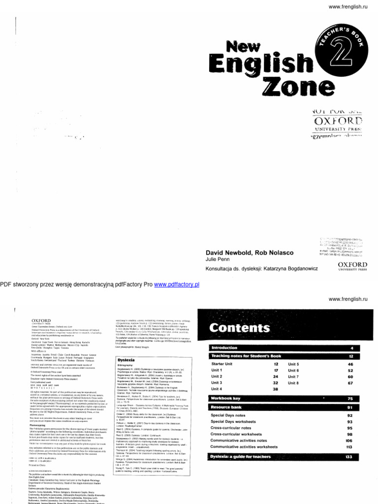 English Zone 2 TB | PDF