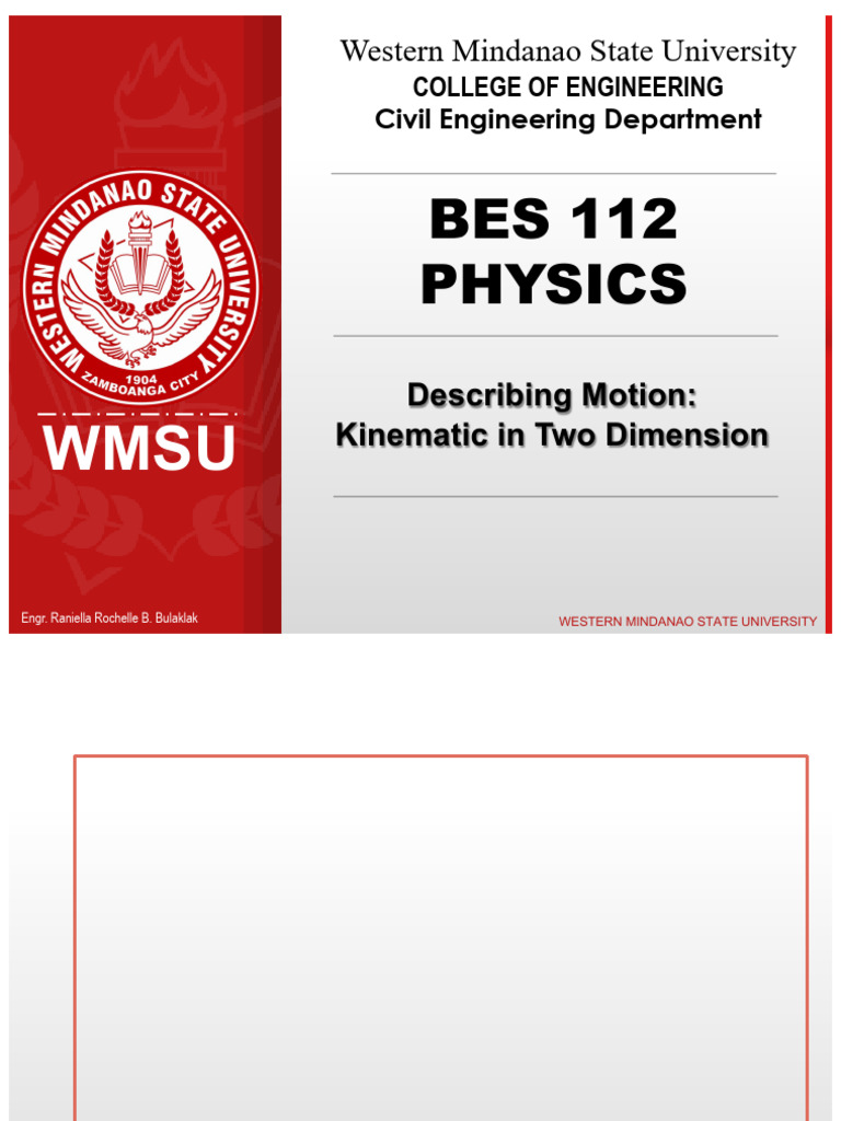Two Dimensional Motion Pdf Acceleration Theory Of Relativity