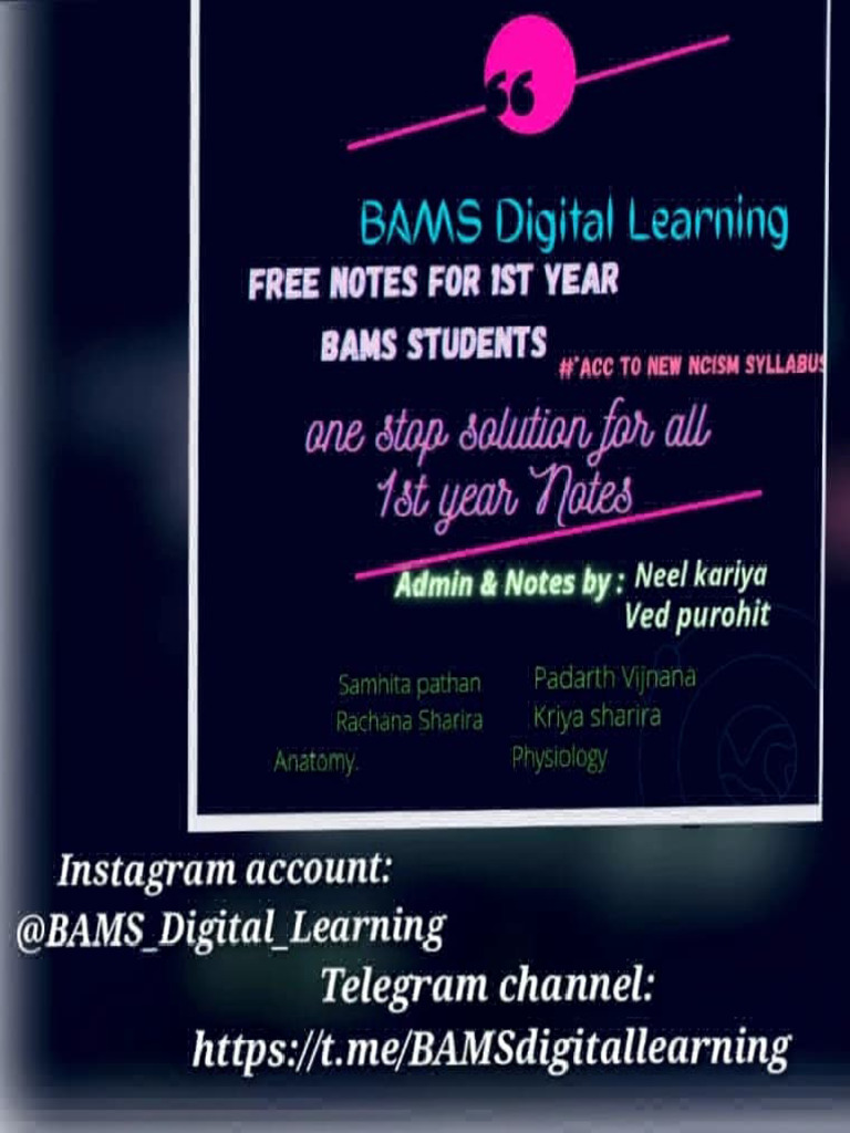 Atma and Mana BAMS Digital Learning (By Neel Kariya) | PDF