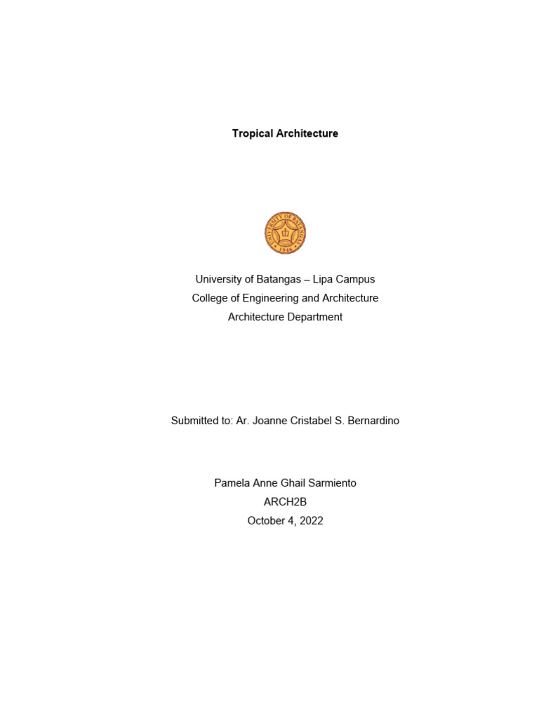 Tropical Architecture | PDF | Ventilation (Architecture) | Efficient ... Tropical Architecture | PDF | Ventilation (Architecture) | Efficient ...