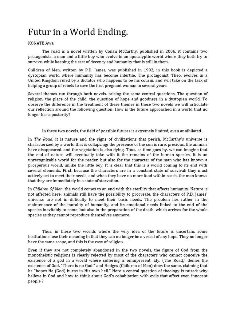 Dystopian Essay Awa | PDF | God | Existence Of God