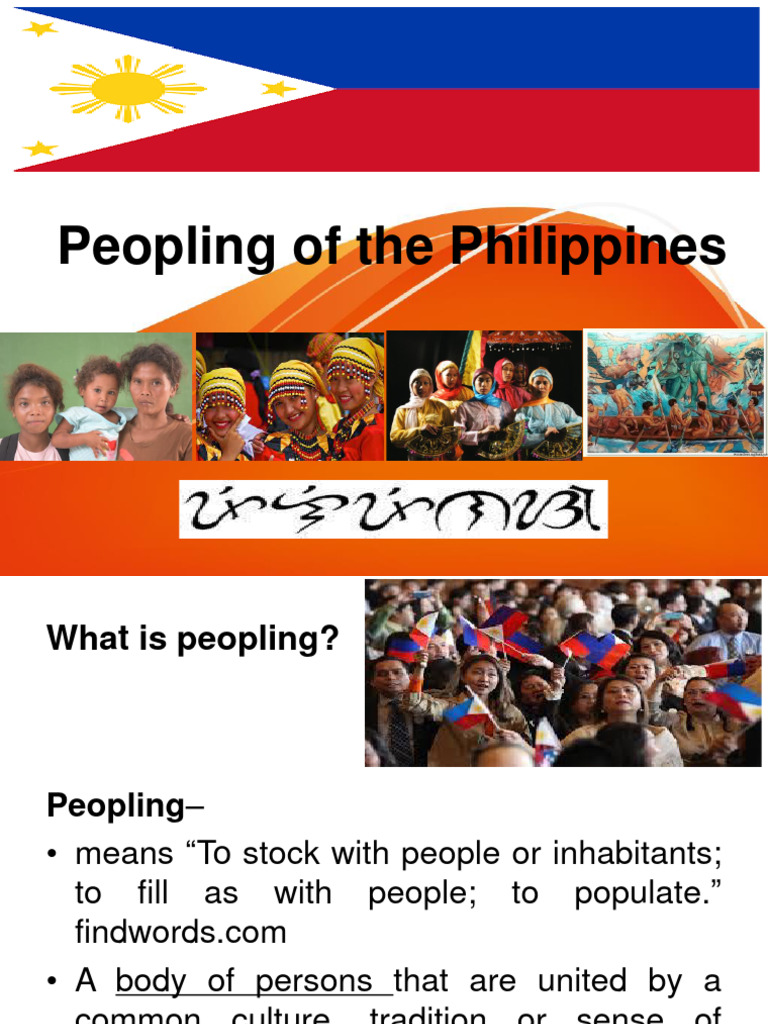Module 1 the Peopling of the Philippines . | PDF | Philippines | Southeast Asia