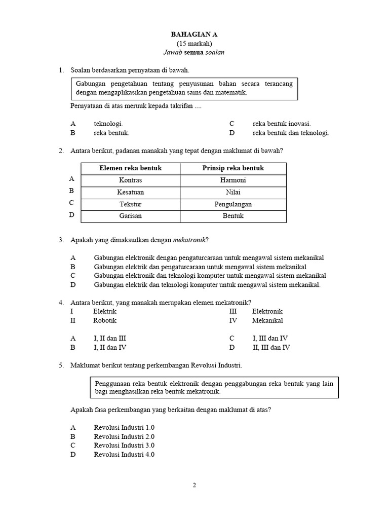 Ar1 RBT Ting. 3 | PDF