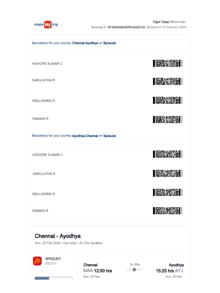 Flight Ticket | PDF | Identity Document | Transport