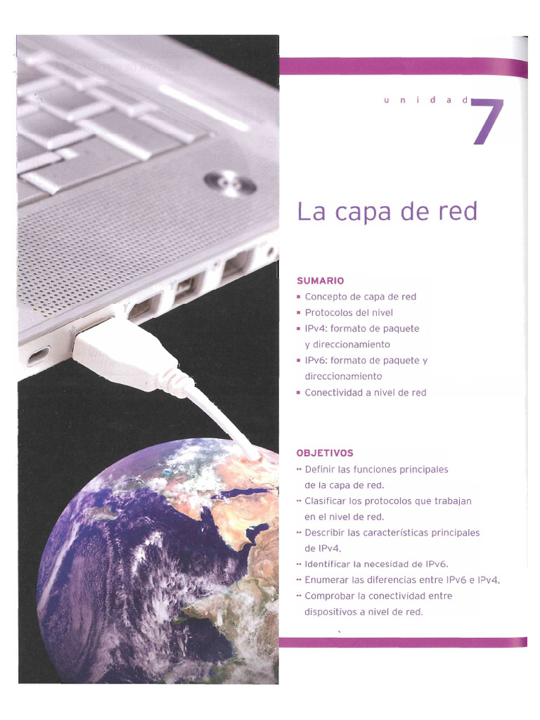 Tema 7 - Capa de Red | PDF