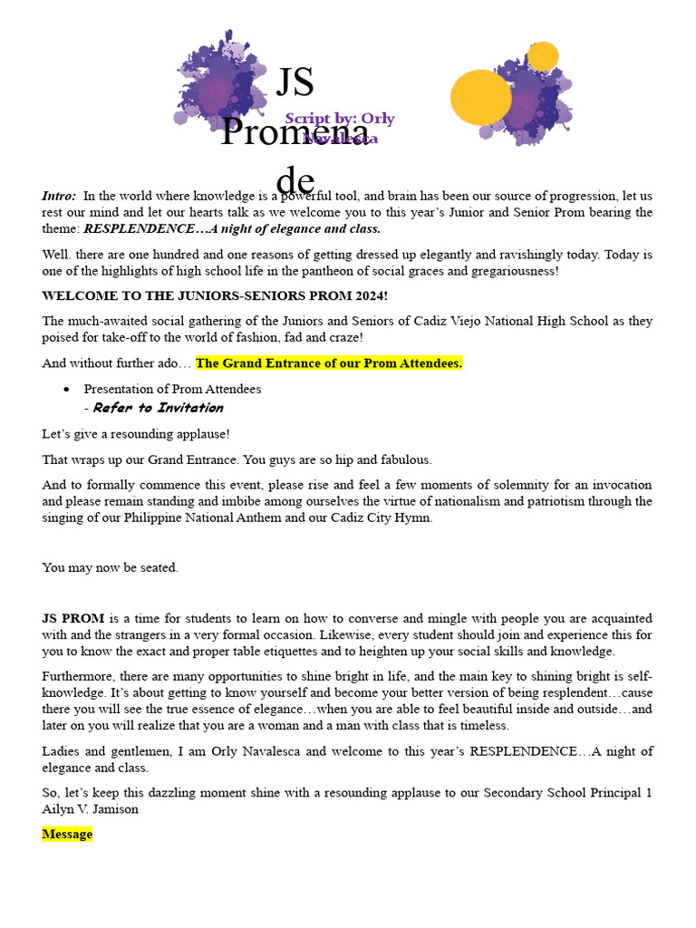 js_script | PDF | Prom