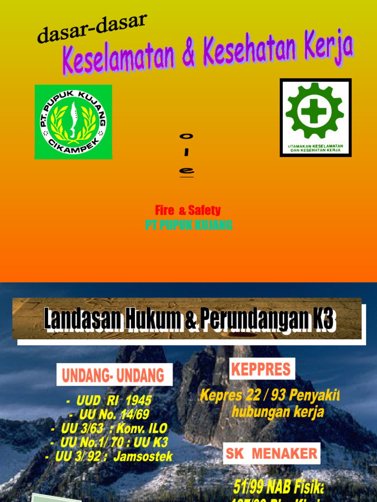 Dasar - Dasar K3 (Rev) | PDF