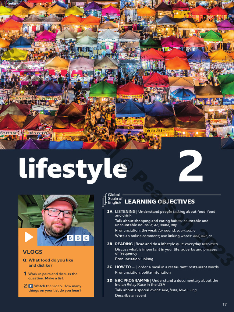 Speakout E3 A2 U2 - Students Book | PDF | Plural | Menu