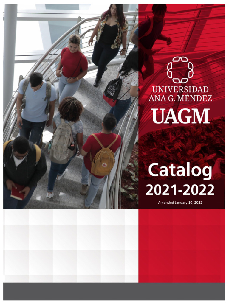Catalogo Uagm 2021 22 | Download Free PDF | Educational Stages | Academia