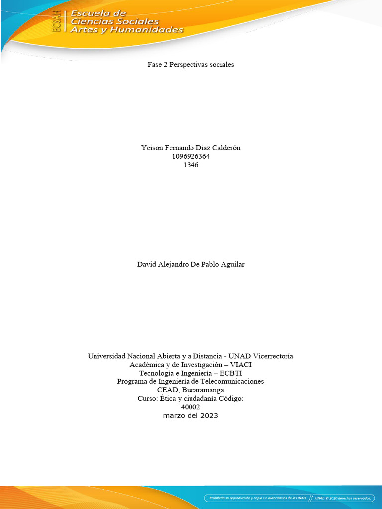 Yeison - Diaz - Perspectivas Sociales | PDF | Desigualdad social ...