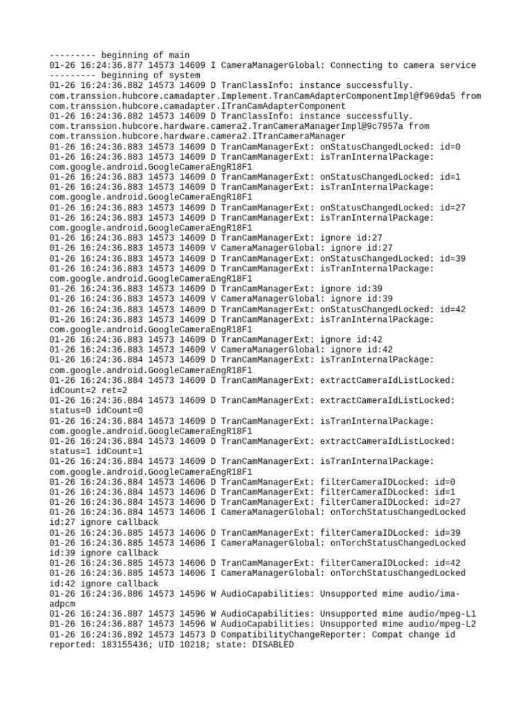 Log Cat 1706257476752 | PDF | Java (Programming Language) | System Software