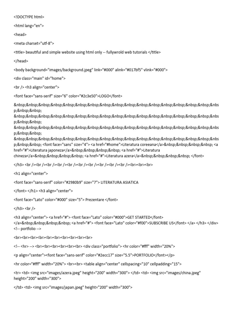 DOCTYPE HTML | PDF | Web Standards | World Wide Web Consortium Standards