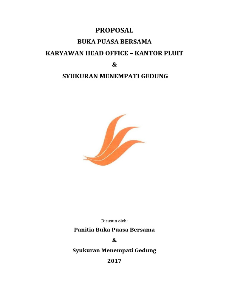 Proposal Bukber | PDF