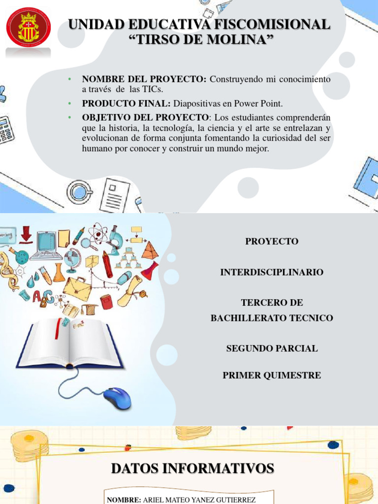 Proyecto TICs para Bachillerato Técnico | PDF | Ingeniería genética | Alcano