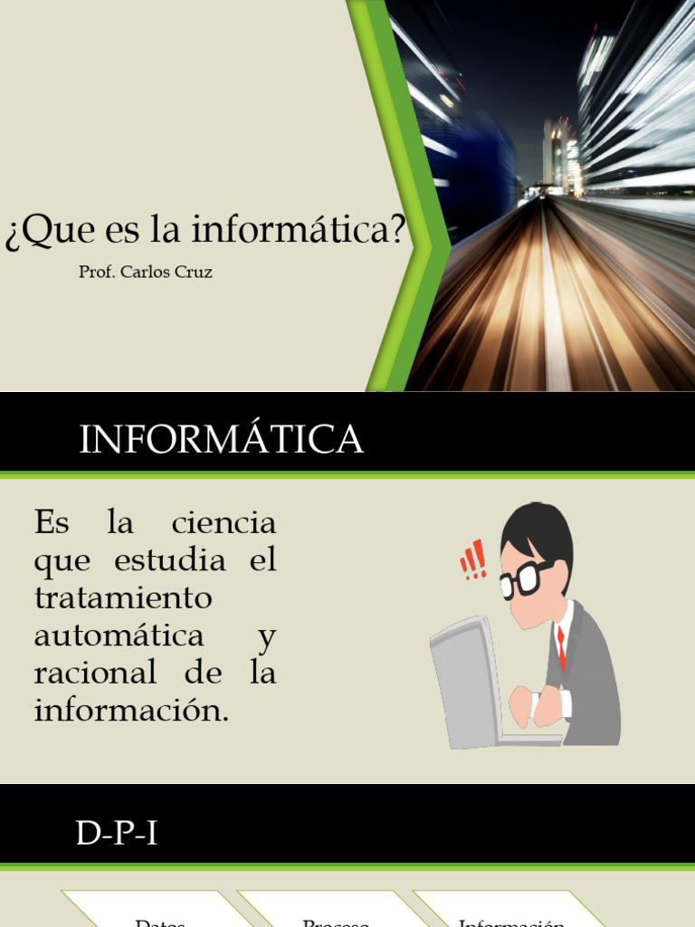 Que Es La Informática 1-12-2018 | PDF