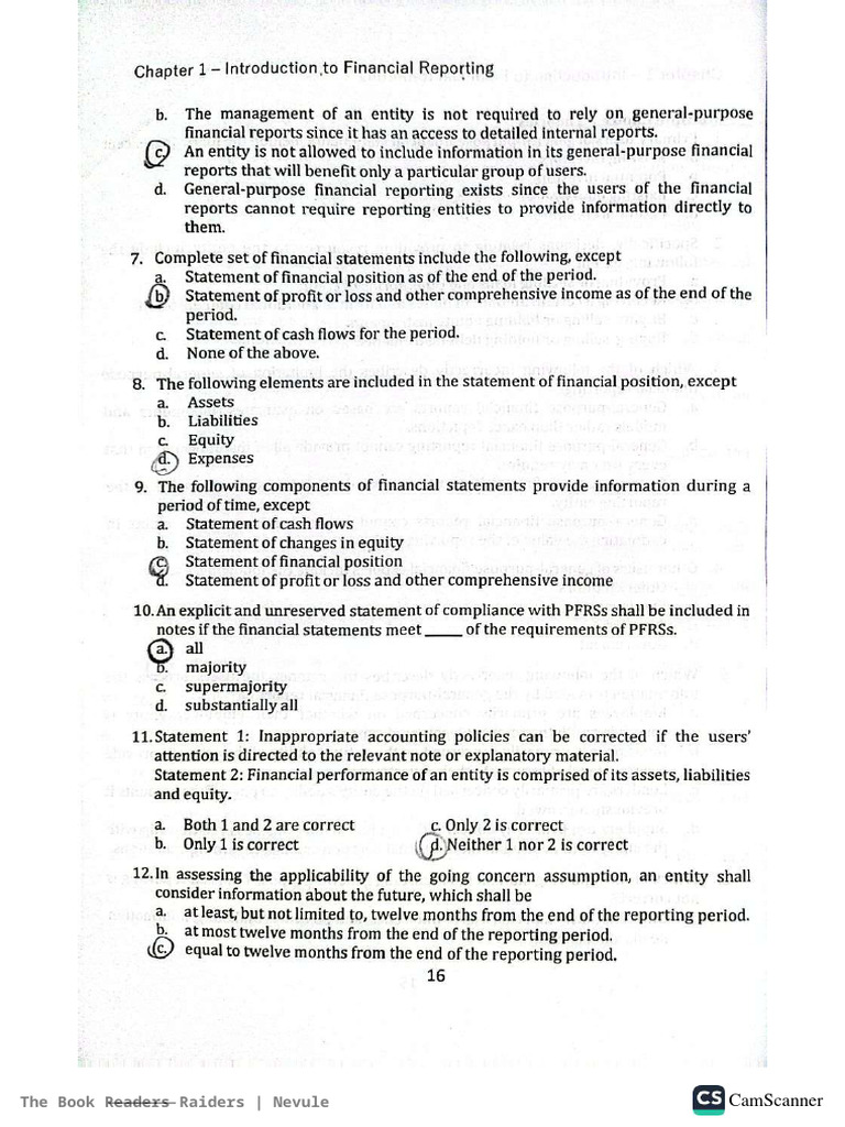 VHINSON - Intermediate Accounting 3 (2023 - 2024 Edition) - 33 | PDF | Financial Statement ...