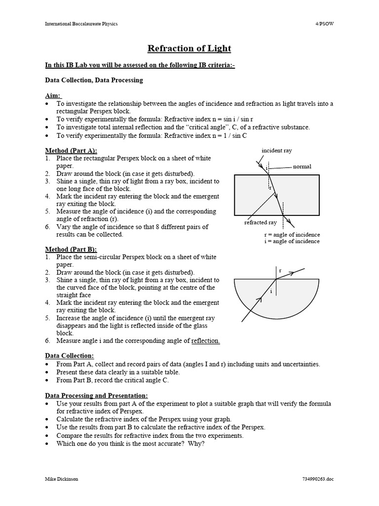 30._Refraction__DC_DPP_ | PDF | Refraction | Refractive Index