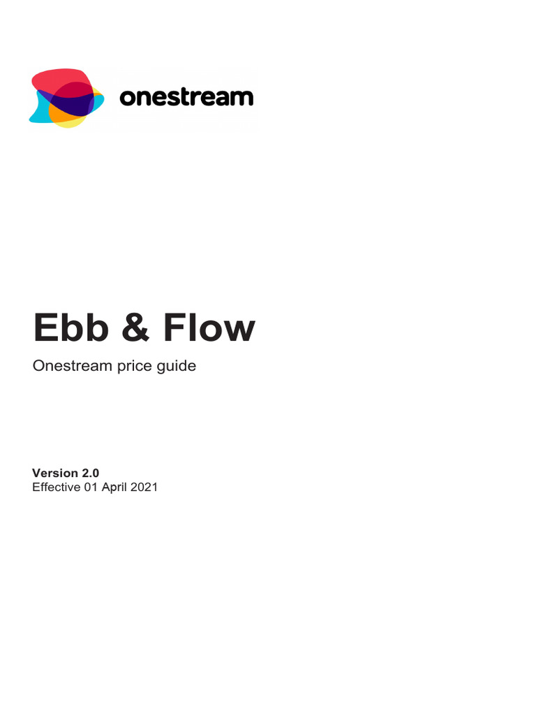 Onestream Broadband Pricing Guide | PDF | Internet Access | Internet