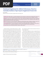 AIS Supplement Framework Overview | PDF | Dietary Supplements ...