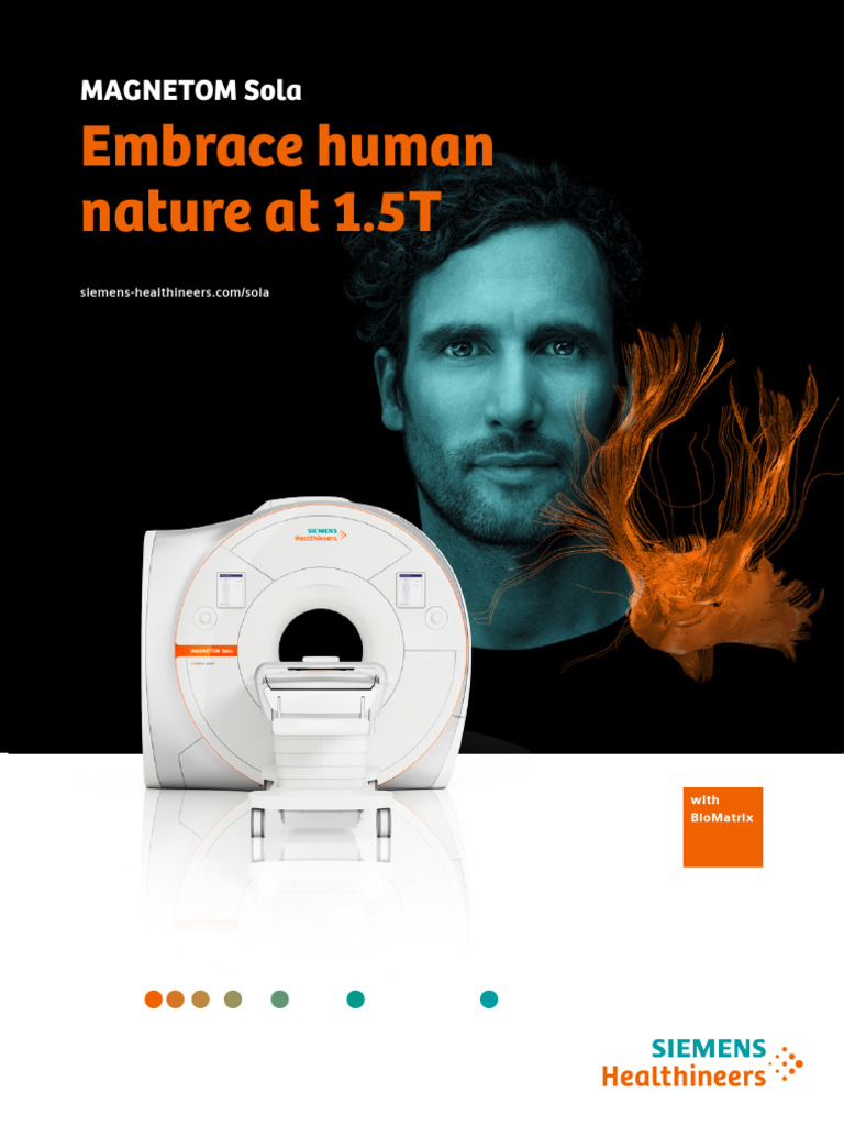 MR MAGNETOM Sola With BioMatrix Brochure | PDF | Magnetic Resonance Imaging | Artificial ...