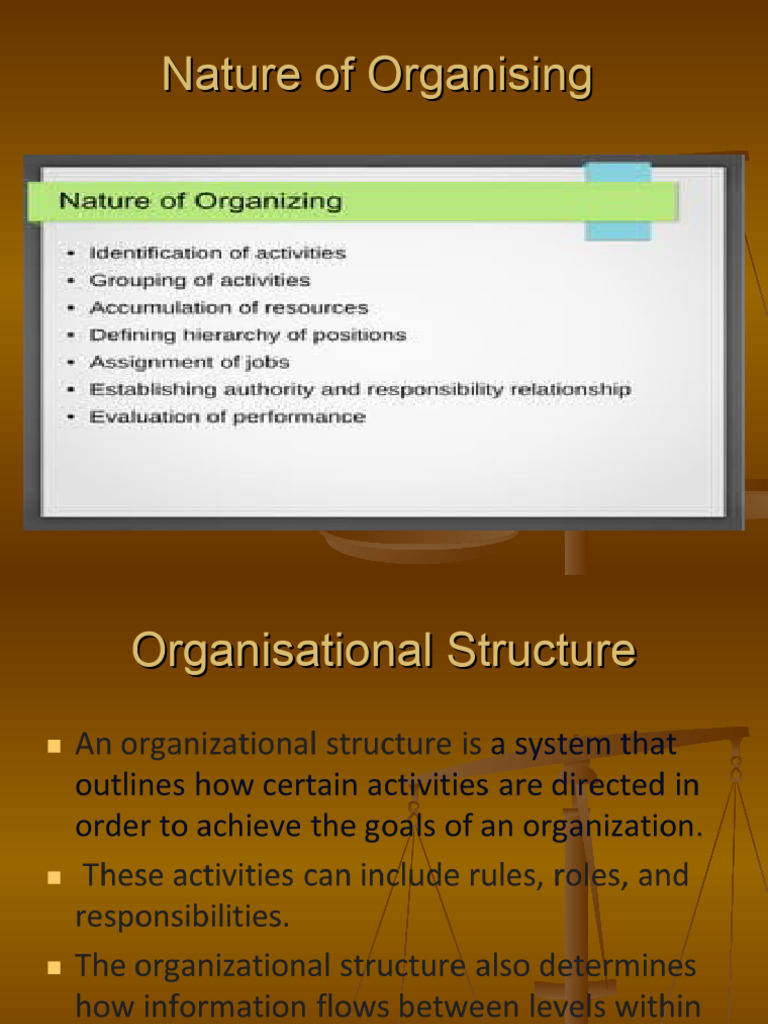 Organising | PDF | Organizational Structure | Business