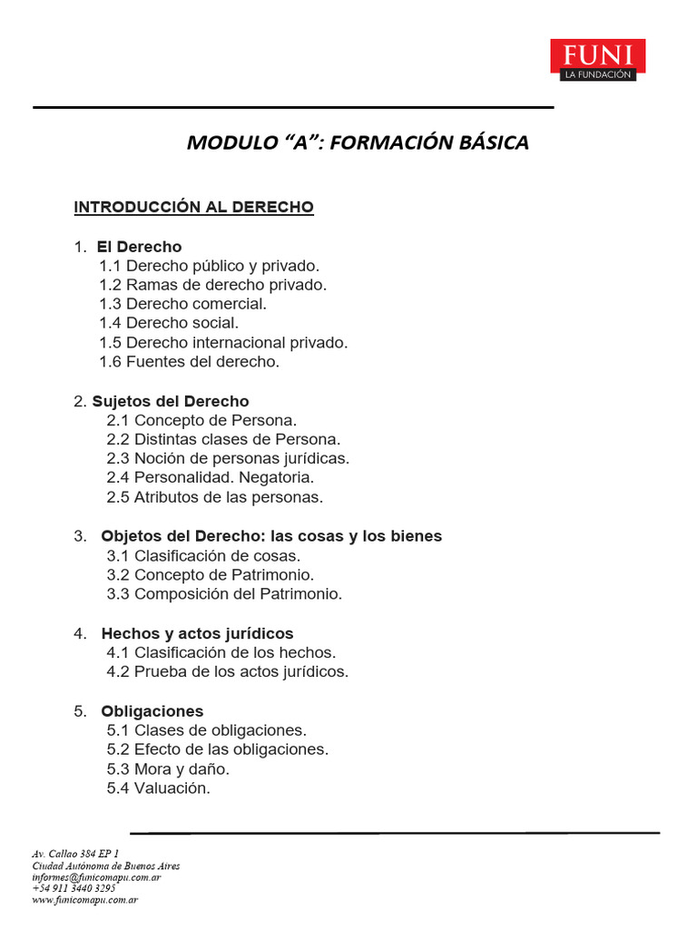 Modulo A - Programa Extendido 2020 | PDF | Seguro | Reaseguro