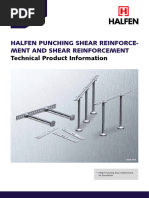Halfen HDB Punching Reinforcement | PDF | Concrete | Building Engineering