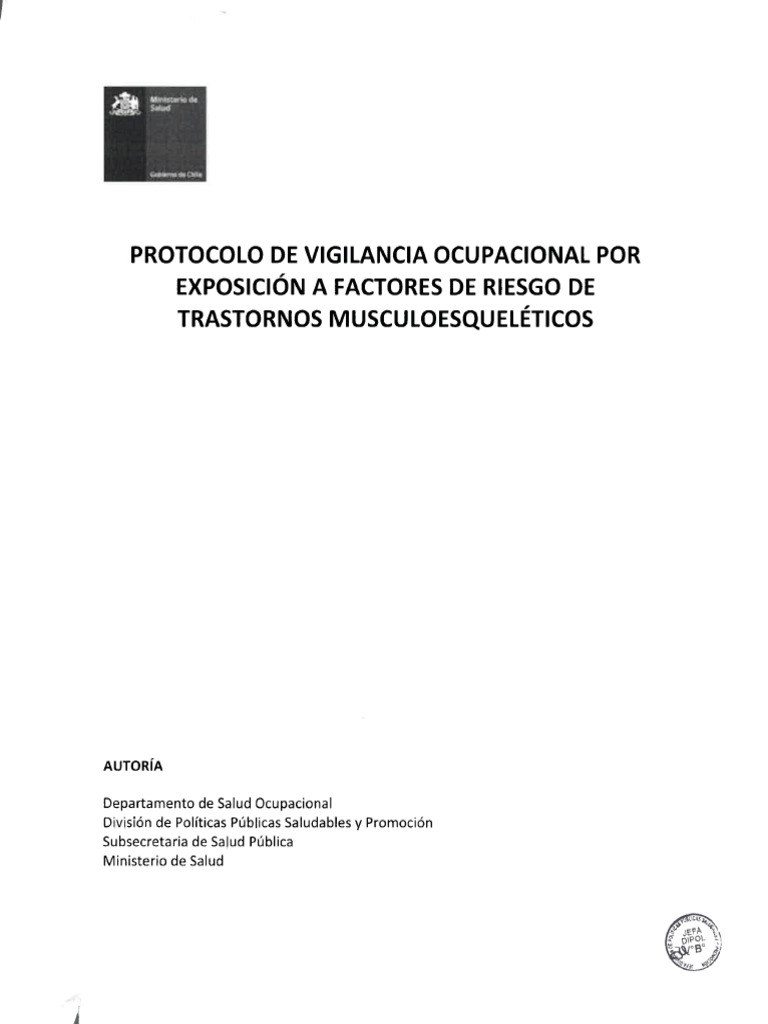 Protocolo TMERT Actualización 2024 | PDF