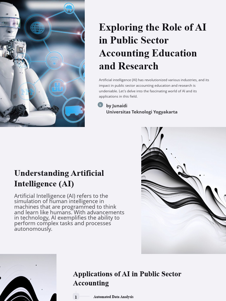 Exploring the Role of AI in Public Sector Accounting Education and Research (1) | PDF ...