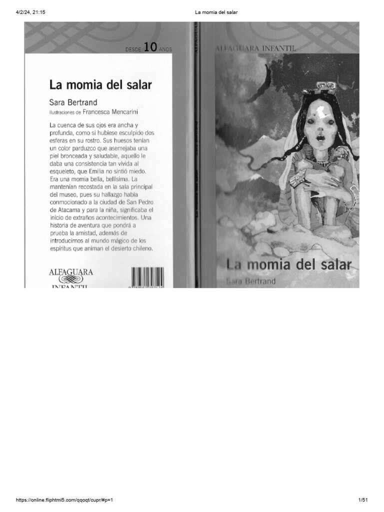 Sara Bertrand - La momia del salar | PDF