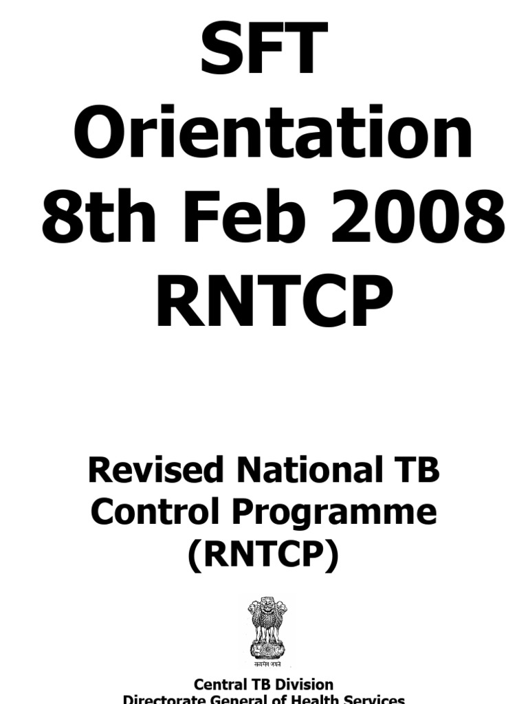 RNTCP | Download Free PDF | Tuberculosis | Health Care