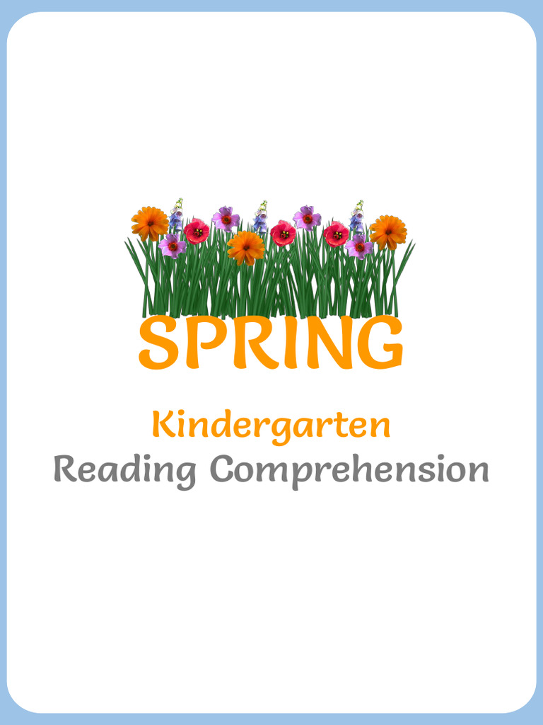 Spring Reading Comprehension for Kids | PDF | Organisms | Birds
