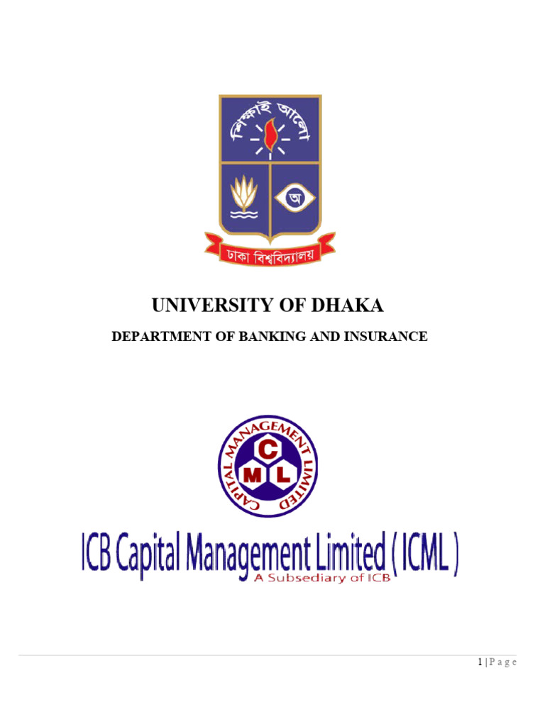 Report For ICB | PDF | Coefficient Of Determination | Sharpe Ratio