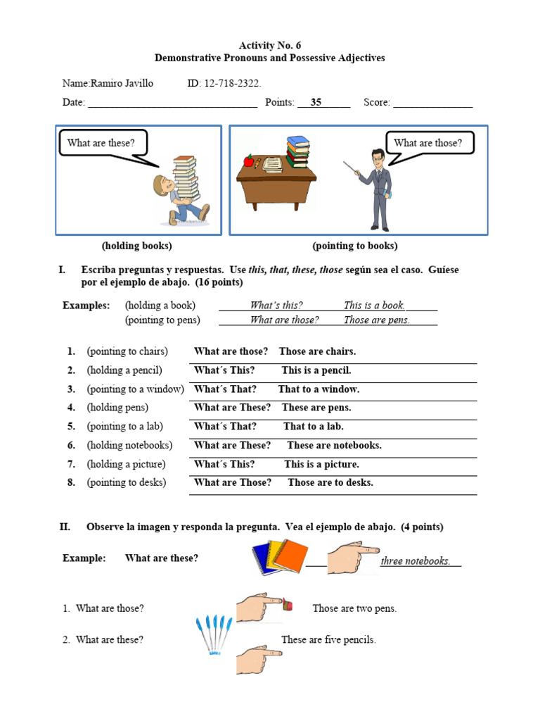 Demonstrative Pronouns | PDF | Linguistics | Linguistic Typology