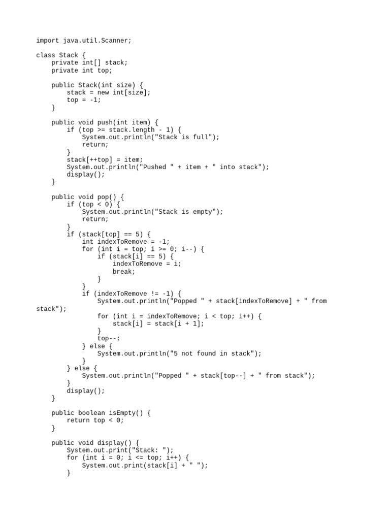 STACKS and QEUE | PDF | Queue (Abstract Data Type) | Software Engineering