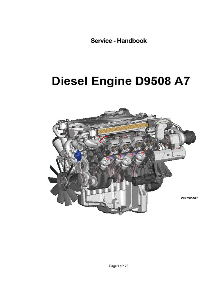19522586-Liebherr D9508 A7 Diesel Engine Service Repair Workshop Manual ...