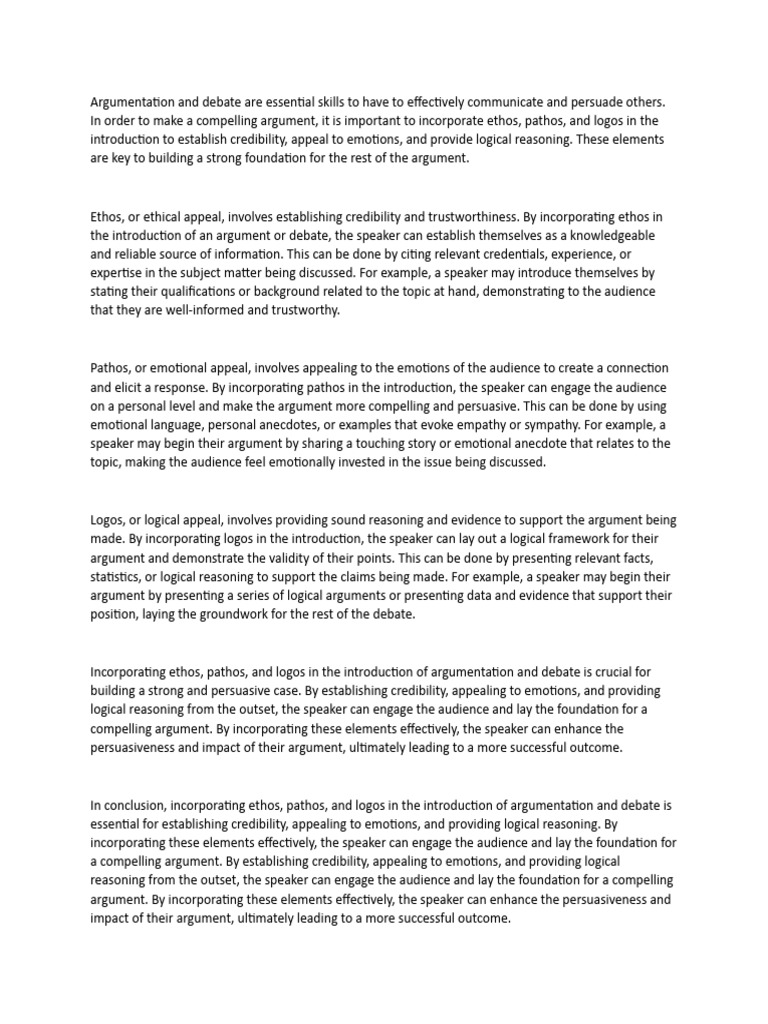 Introduction | PDF | Credibility | Logos