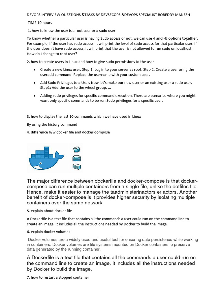 82 Pages -Devops Interview Questions | PDF | Virtualization | Virtual Machine