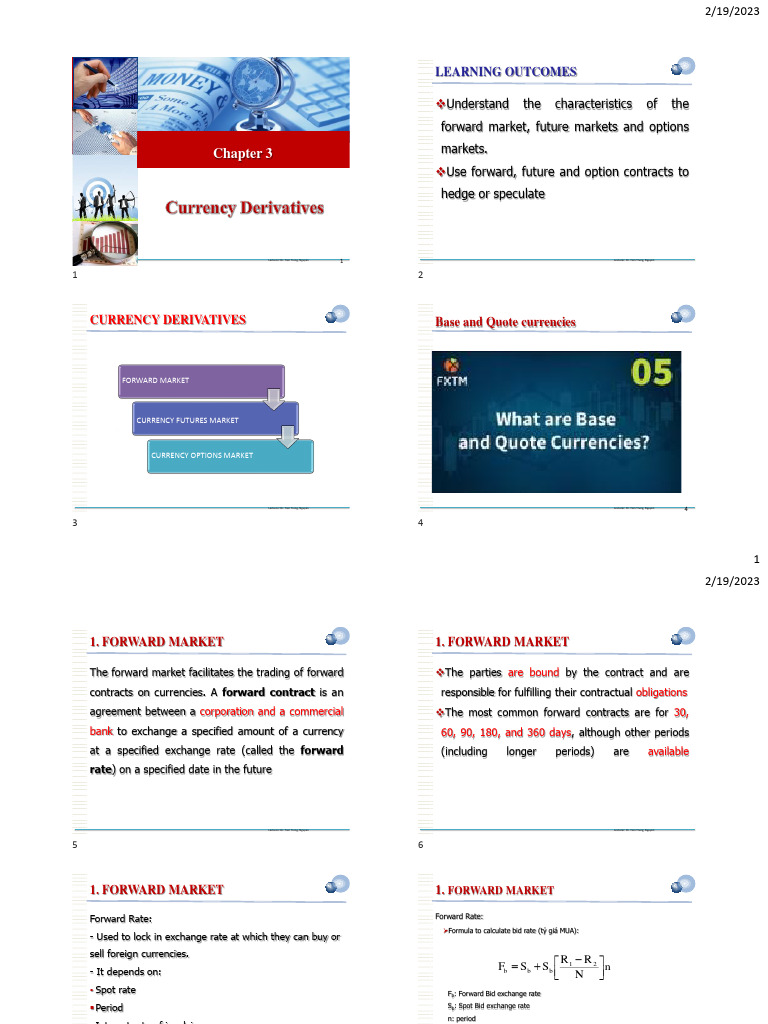 Chapter 3. Derivatives New | PDF | Futures Contract | Option (Finance)