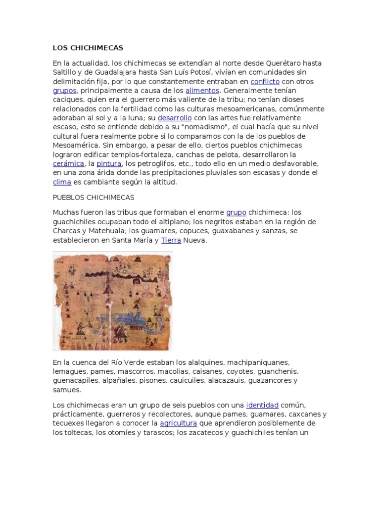 Los Chichimecas | PDF