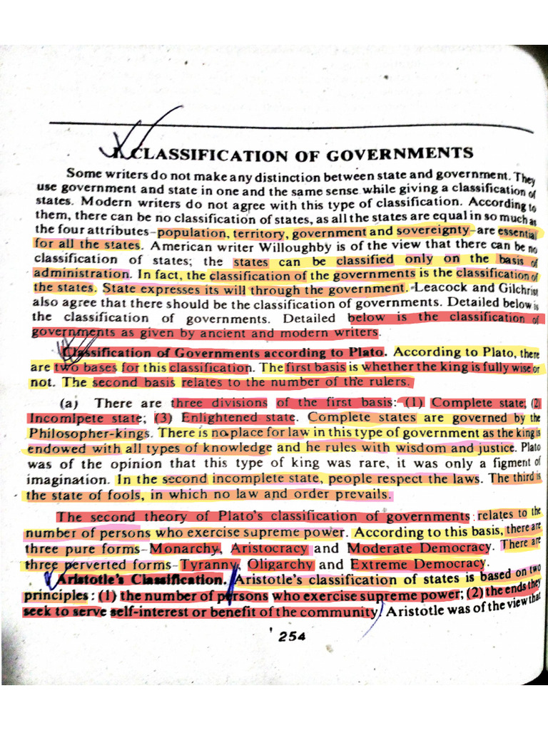 Classification of gov | PDF