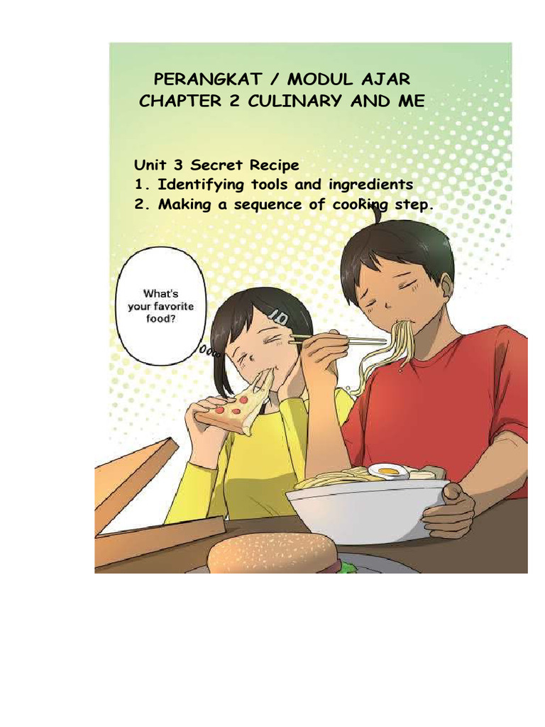 Modul Ajar Chapter 2 Unit 3 Pertemuan 11-12 | PDF