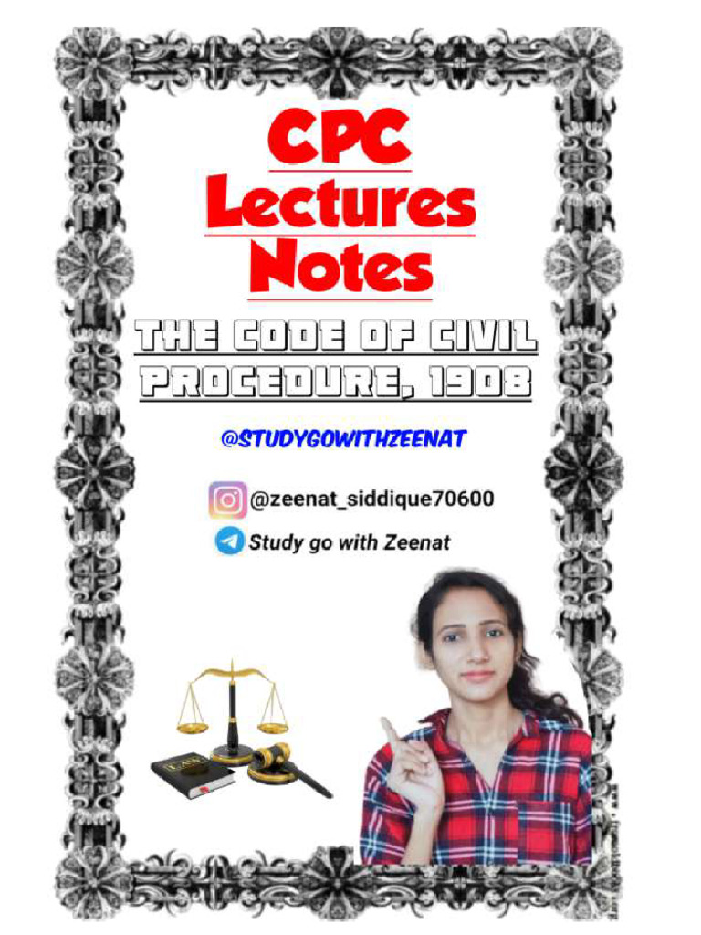 CPC Introductions, History, Special Features | PDF | Lawsuit | Judgment ...