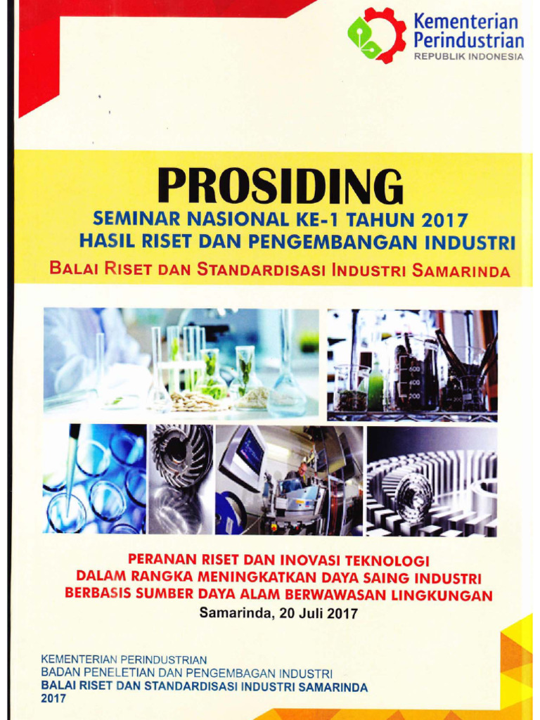 7a Prosiding Semnas Baristand Ke-1 - 2017 | PDF