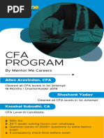 CFA Practical Skills Modules 2026-27 1 | PDF