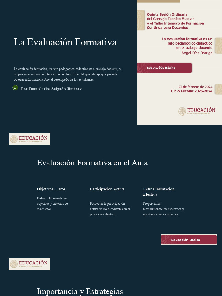 La Evaluacion Formativa Grafico | PDF | Evaluación | Ciencia cognitiva