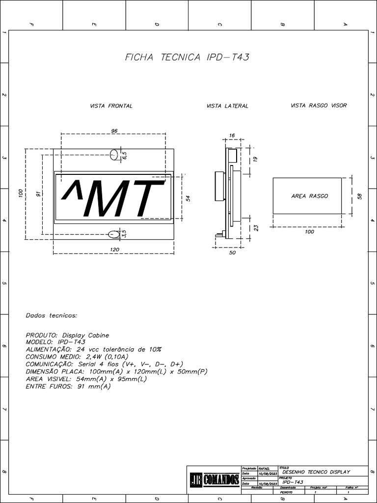Manual Ipd t43 | PDF