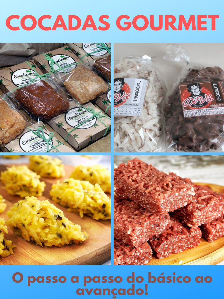 Receitas e Dicas de Cocadas Gourmet | PDF | Despesa | Embalagem e rotulagem